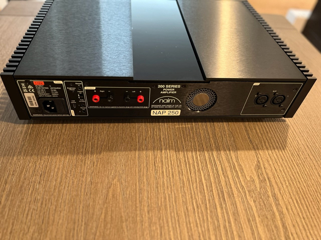 Naim Audio NAP 250 New Classic 2 Channel Power Amplifier - Dedicated Audio