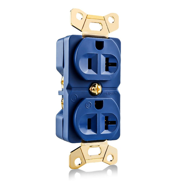 Audiophile Electrical Wall Outlet - 20A - Gold Plated - Cryogenically ...